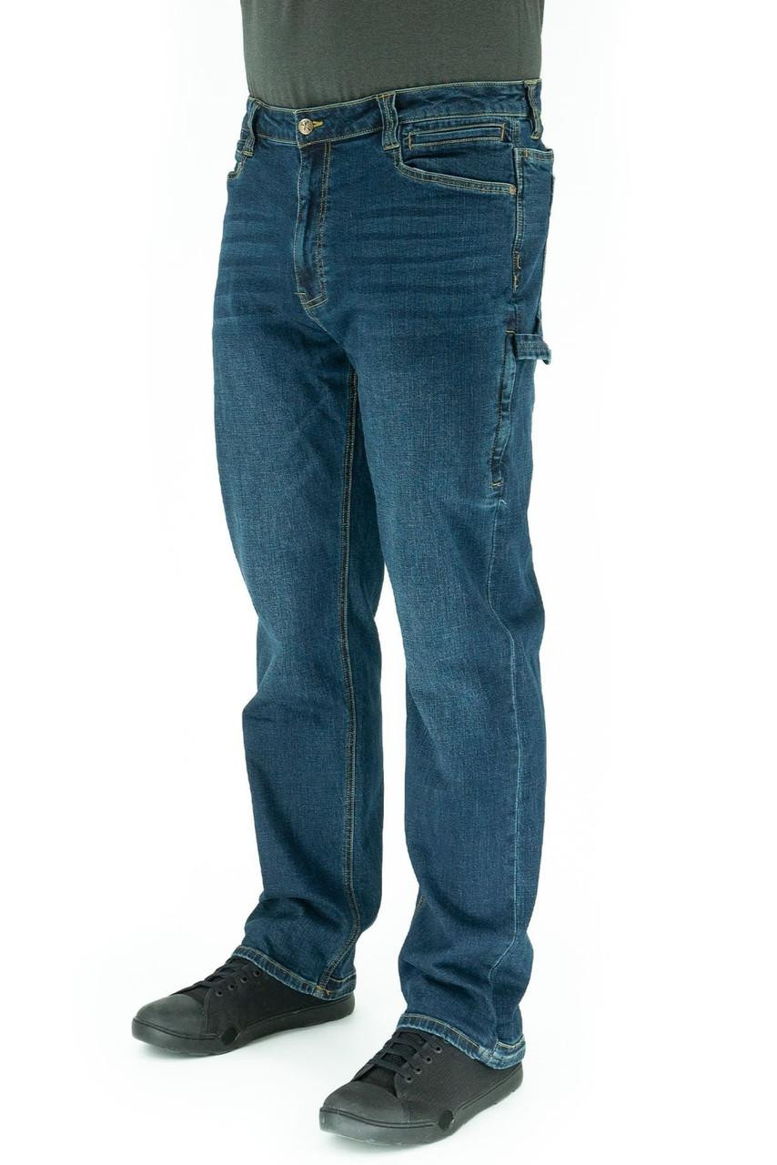 Iron & Haft Men's Journeyman Stretch Denim Durable Work Jeans
