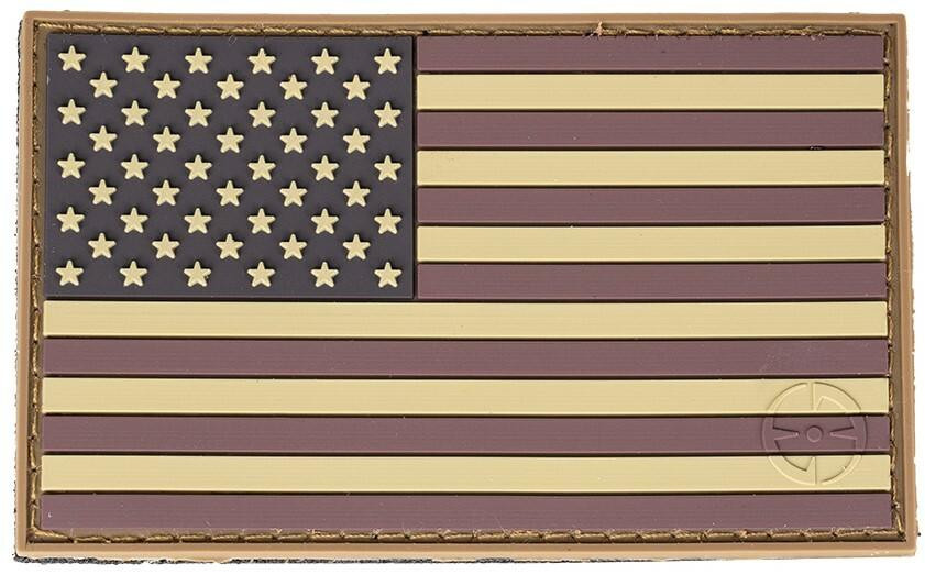 LA Police Gear PVC US Flag Patch