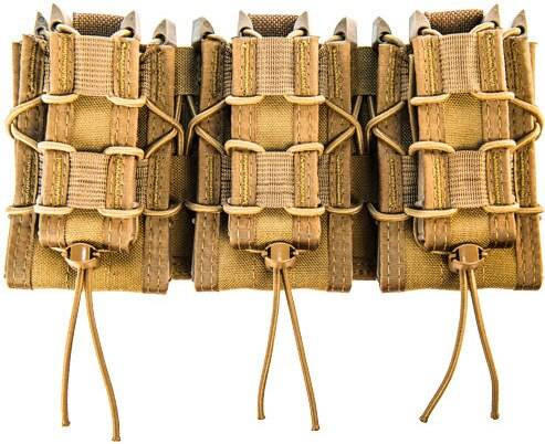 High Speed Gear MOLLE Triple Double Decker Shingle Pouch
