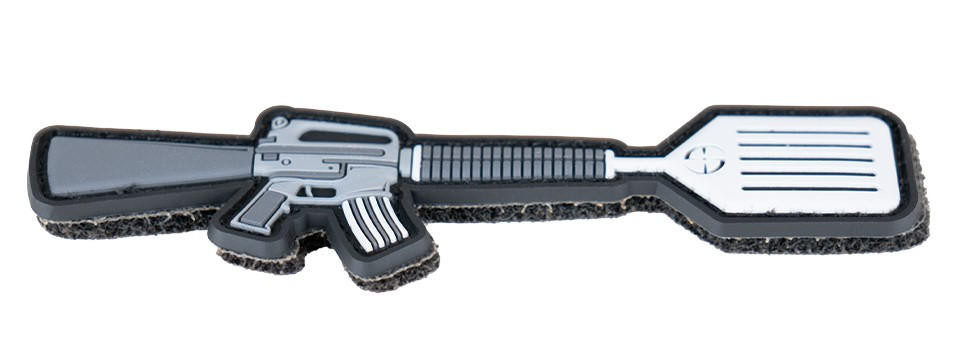 LAPG Tactical Barbeque Spatula Rifle Morale Patch