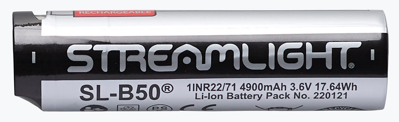 Streamlight SL-B50 USB-C Rechargeable Battery Pack with Integrated ...