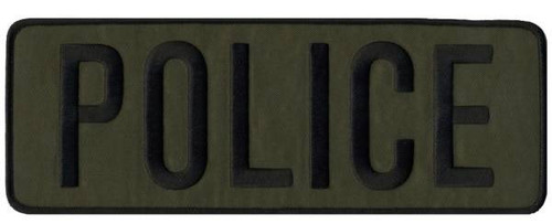 Hero's Pride Reflective Police Back Patches