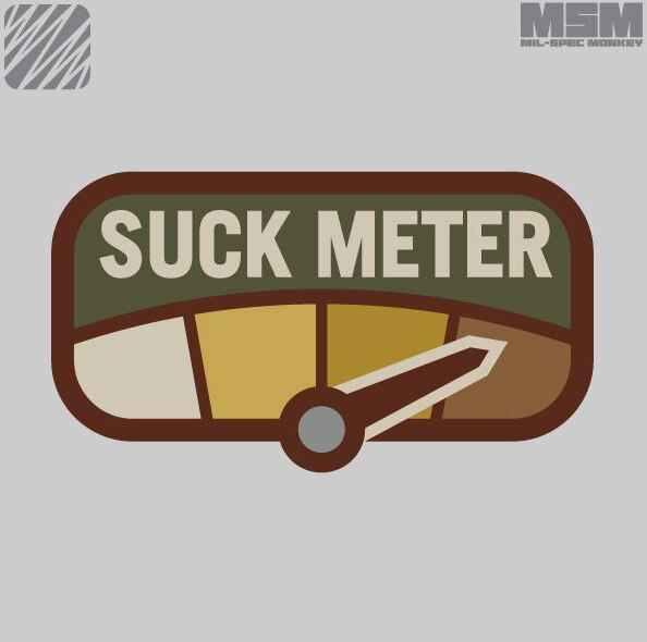 Mil-Spec Monkey Suck Meter Patch
