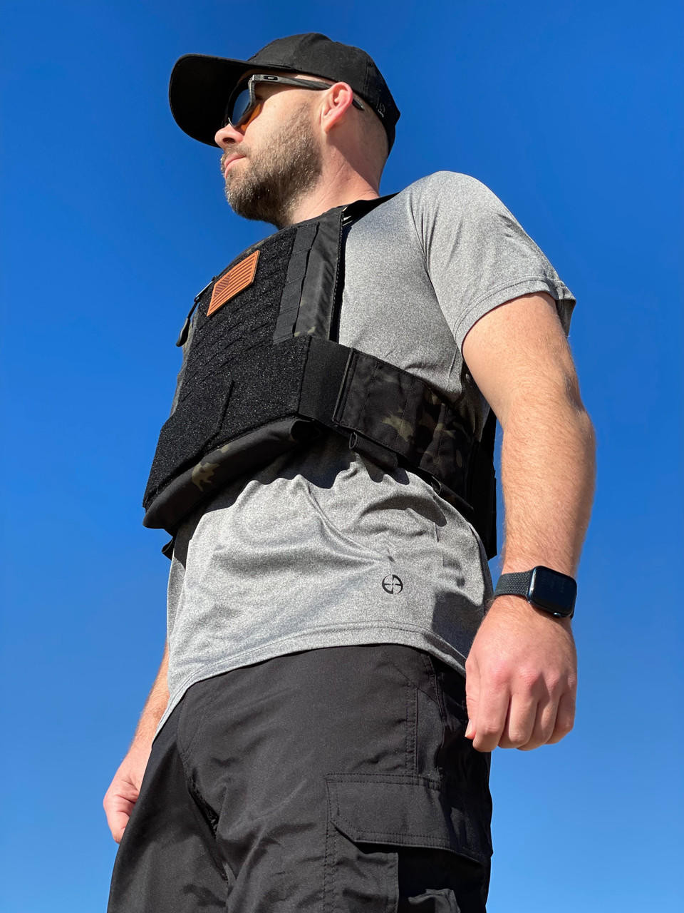 LA Police Gear Relaxed Fit Workout Shirt