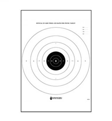 Law Enforcement Targets, Inc. B-8 Bullseye & Sighting Target