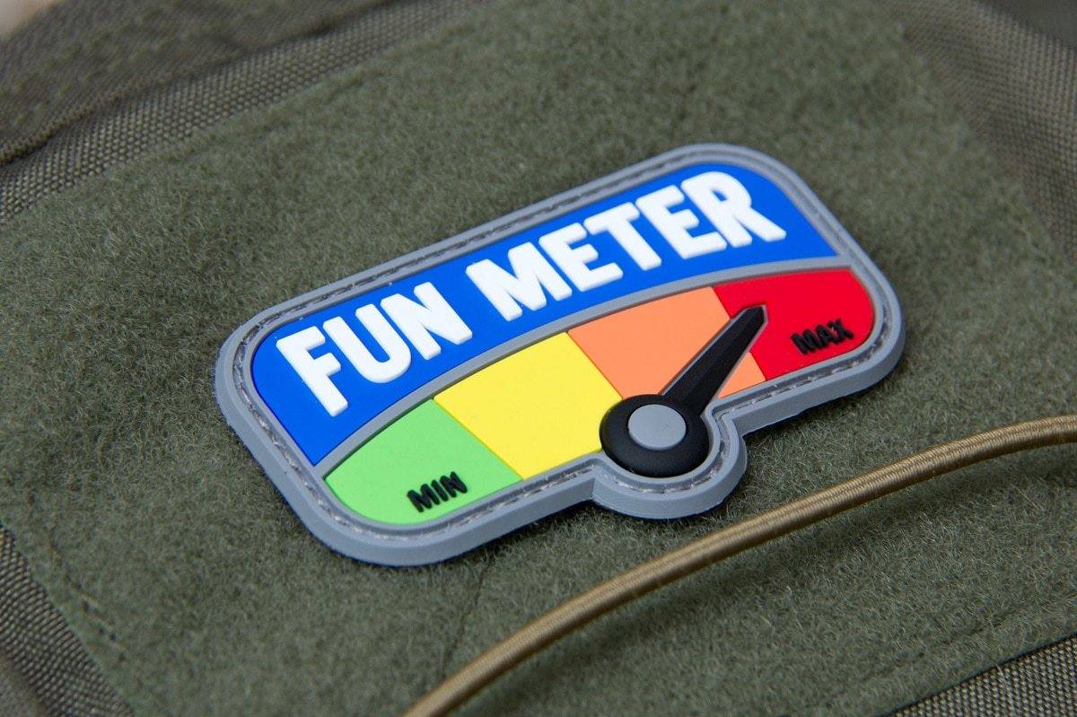 Mil-Spec Monkey Fun Meter 3" PVC Patch