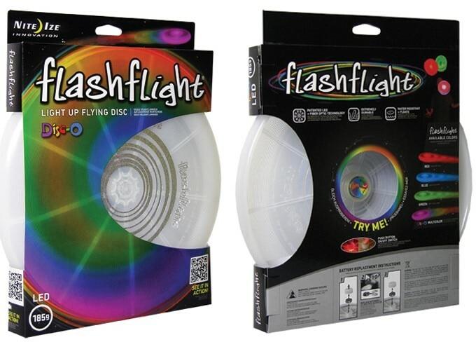 Nite Ize Flashflight Light-Up Flying Disc