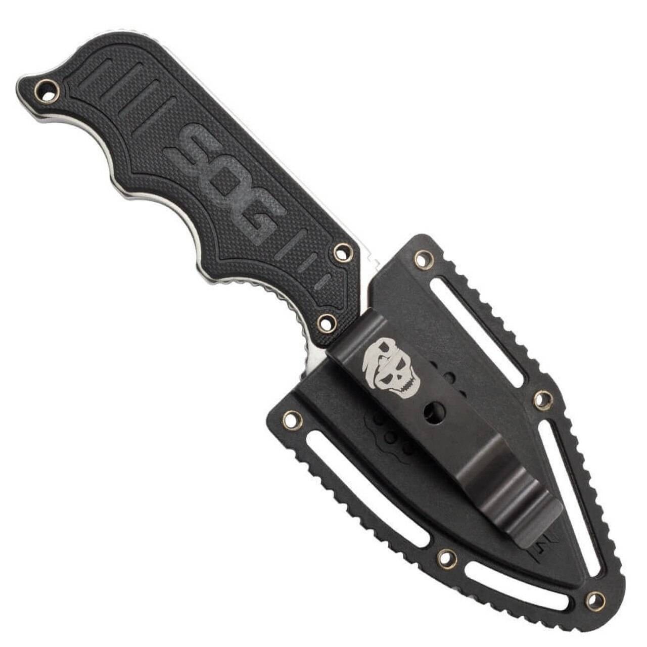 SOG Instinct G10 Satin EDC Fixed Blade Knife