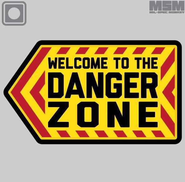 Mil-Spec Monkey Danger Zone PVC Patch