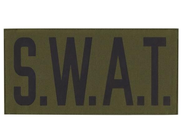 Hero's Pride Swat Tactical Chest and Back Printed Patch Set