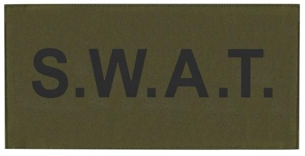 Hero's Pride Swat Tactical Chest and Back Printed Patch Set