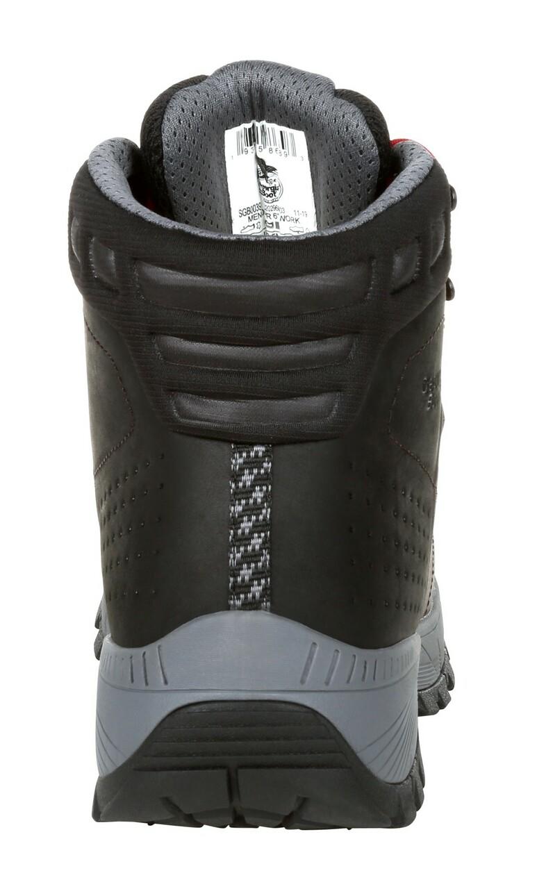 Georgia Boot Eagle Trail 6" Black Leather Waterproof Hiking Boot