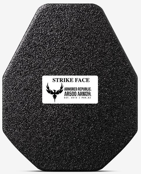 AR500 A2 Low Profile FragLock Coating Level III+ Body Armor Plate