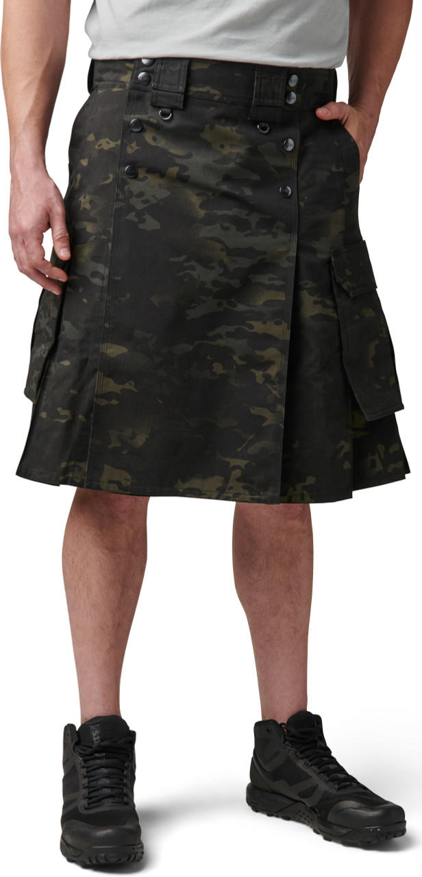 5.11 Tactical Men's Multicam Black Commando Kilt 73356MC | Shop LA ...