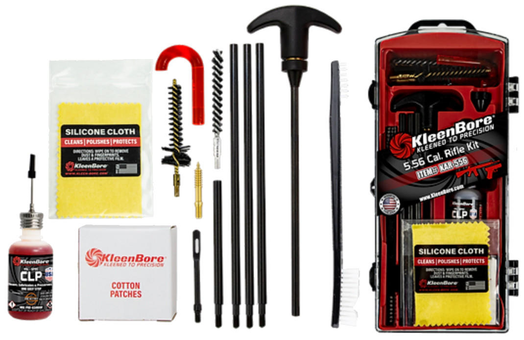 KleenBore 5.56mm/ .223 Cal. AR-15 Tactical Cleaning Kit