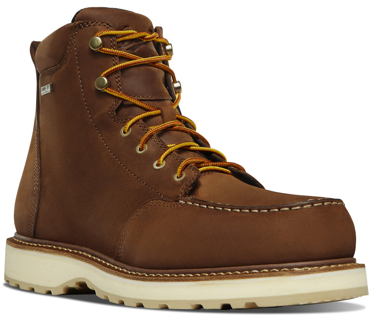 Danner Cedar River Moc Toe 6" Brown Aluminum Toe Work Boot 14301