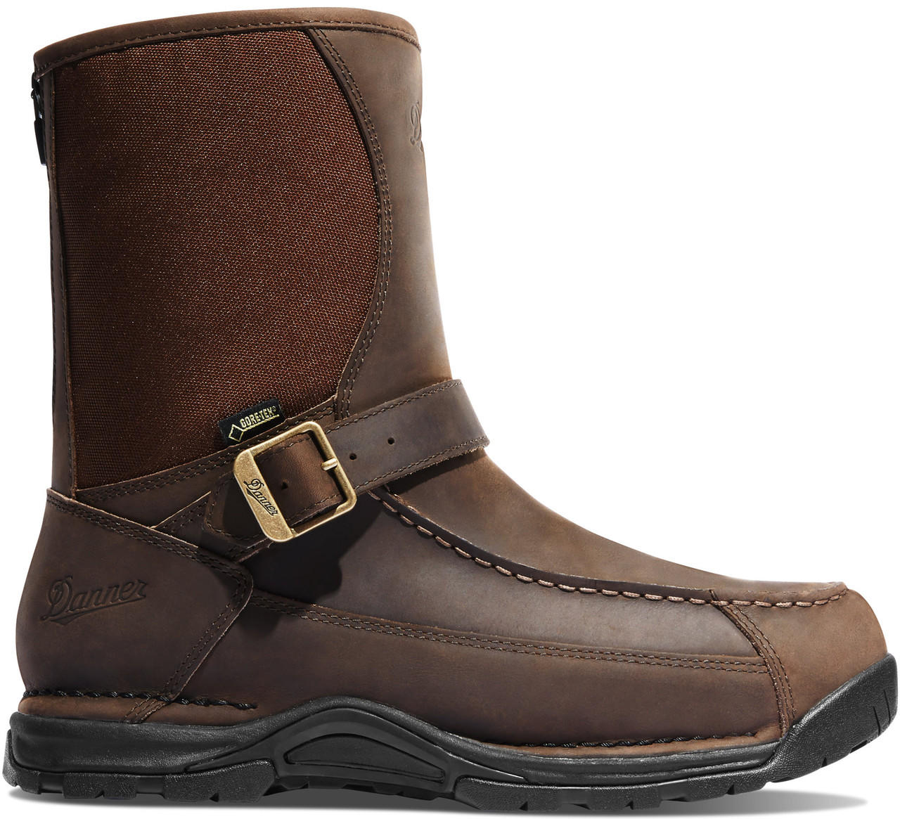 Danner Sharptail Rear Zip 10" Dark Brown Hunting Boot 45025
