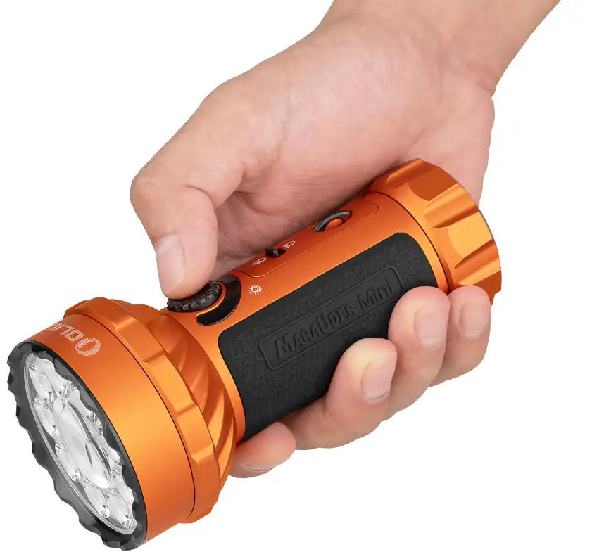 Olight Marauder Mini Powerful 7000 Lumen LED Flashlight w/ Lithium Battery