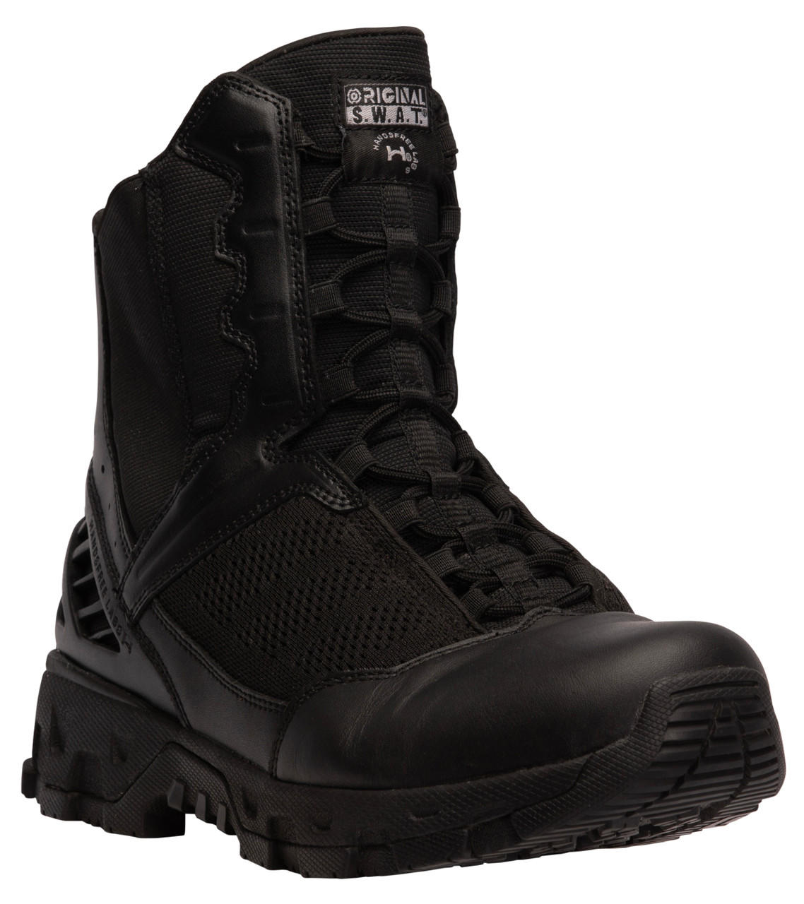 Original S.W.A.T. Alpha Freedom 8" Hands Free Polishable Toe Tactical Boot