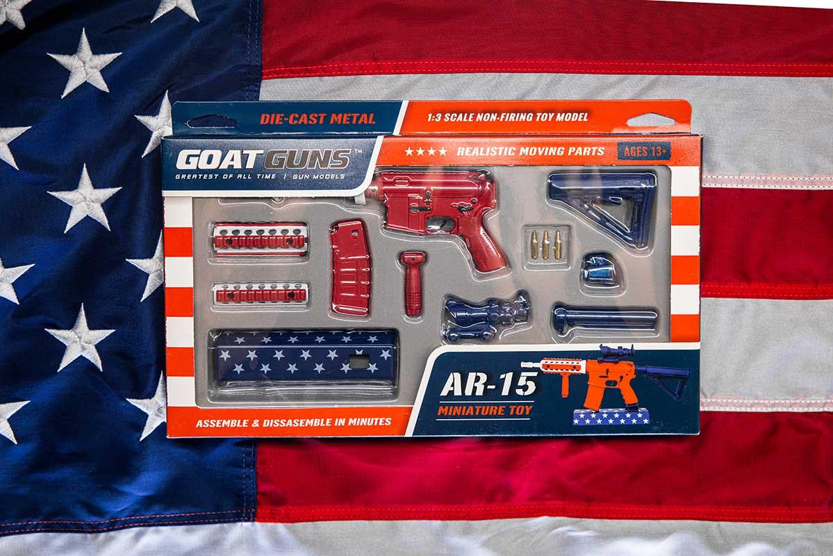 Goat Guns Diecast Mini AR Model - USA