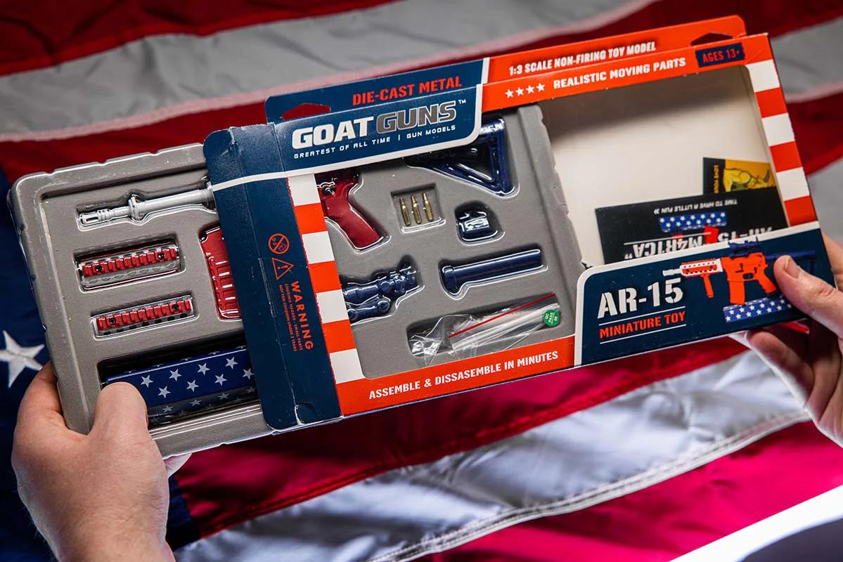 Goat Guns Diecast Mini AR Model - USA