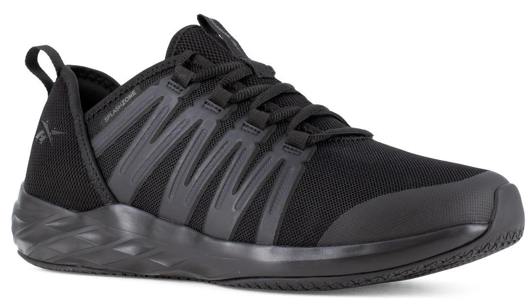 Reebok Men's Black Astroride Athletic Soft Toe Work Shoe