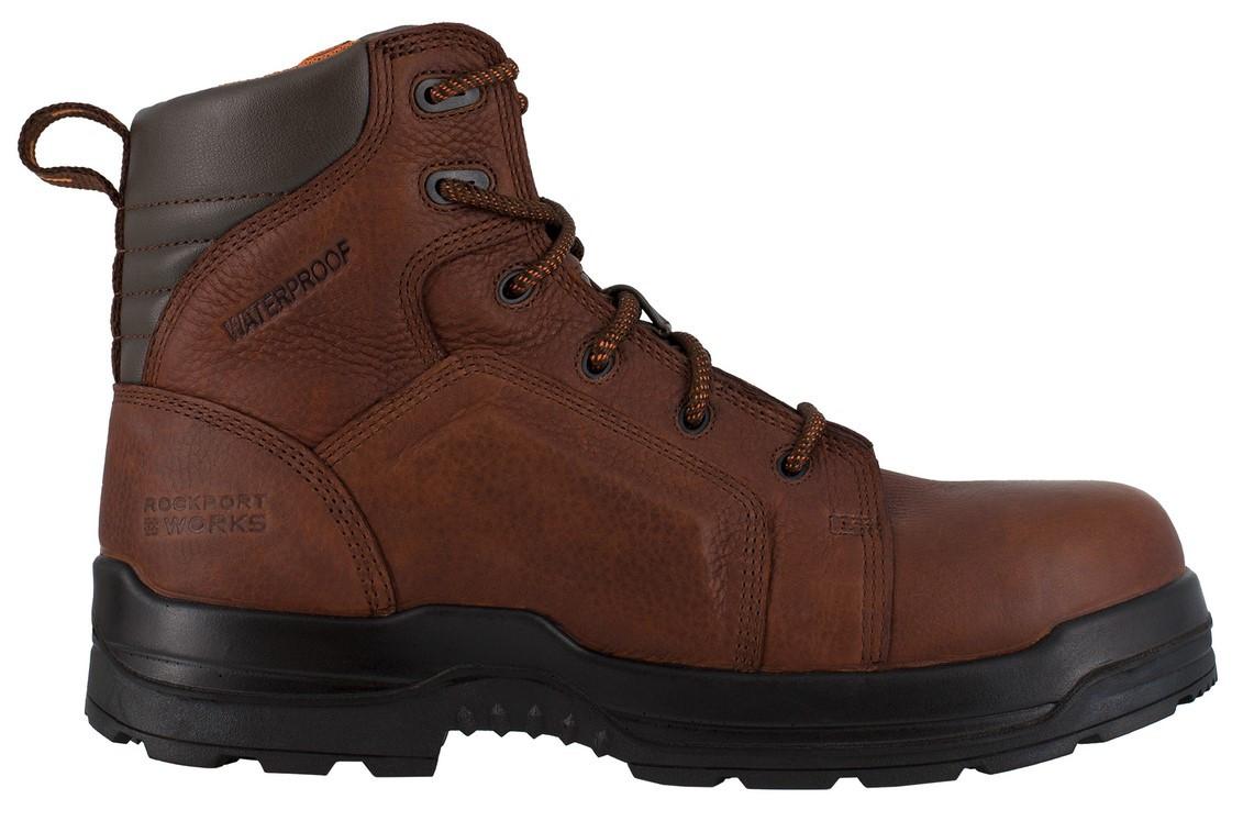 Rockport Men's More Energy 6" Lace to Toe Waterproof Work Boot-RK6640
