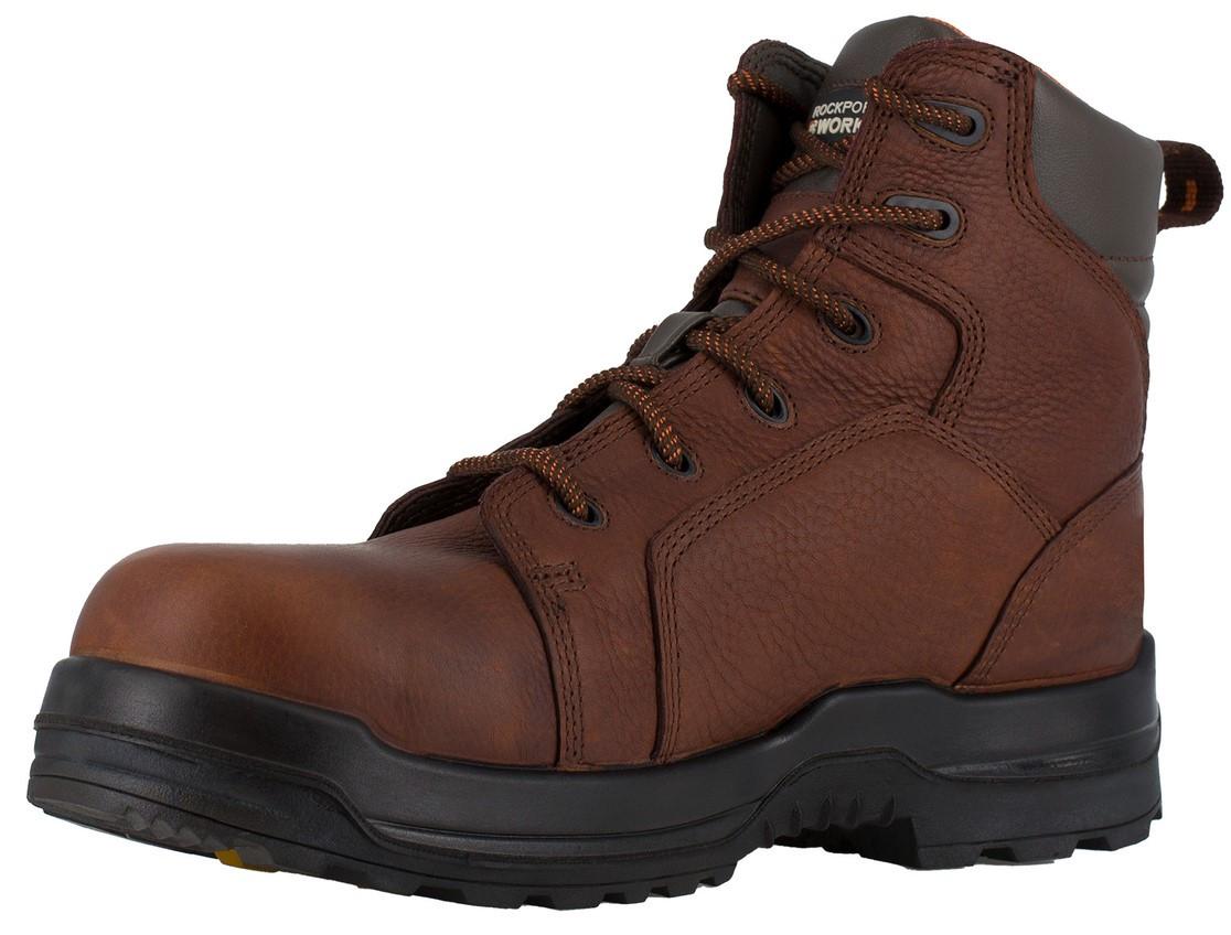 Rockport Men's More Energy 6" Lace to Toe Waterproof Work Boot-RK6640