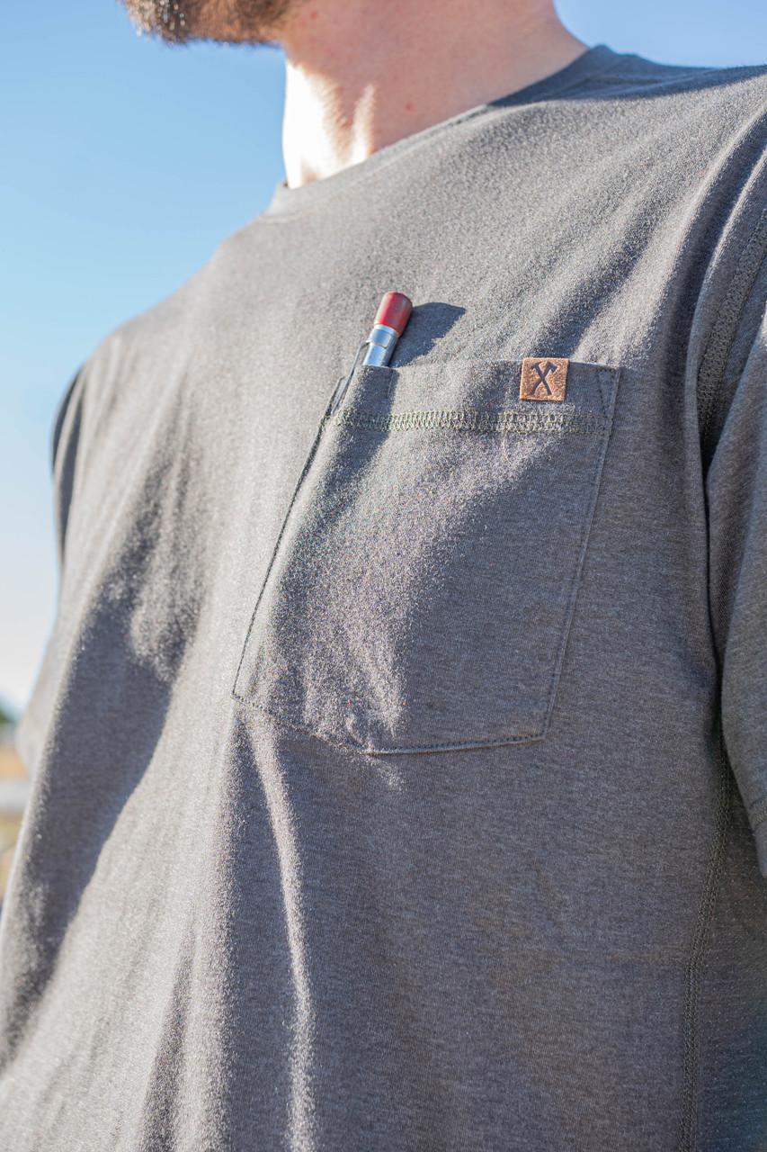 Iron & Haft Short Sleeve Pocket Work T-Shirt