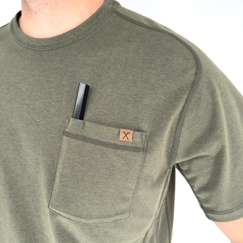 Iron & Haft Short Sleeve Pocket Work T-Shirt