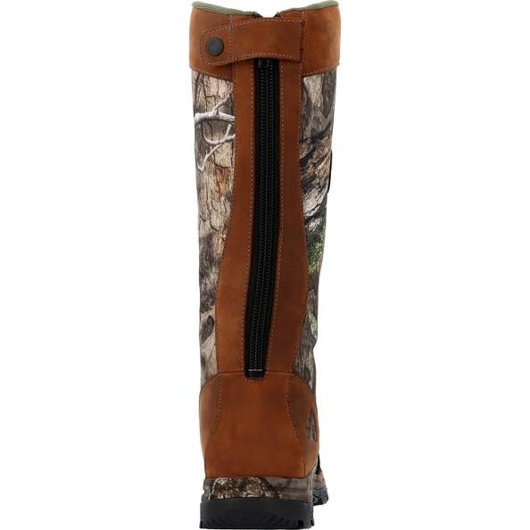 Rocky RKS0617 Lynx Snake Men's Mossy Oak Waterproof Zipper Pull-On ...