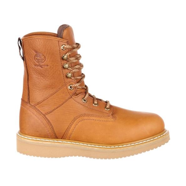 Georgia Boot G8342 8 Inch Barracuda Gold Wedge ST Work Boots