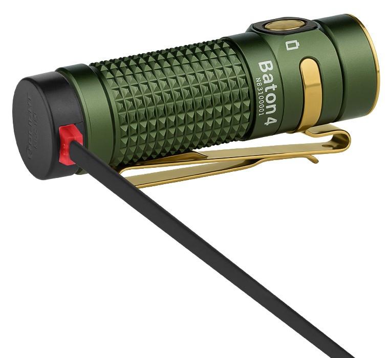 Olight Baton 4 Powerful EDC Flashlight 1300 Lumens Standard Edition
