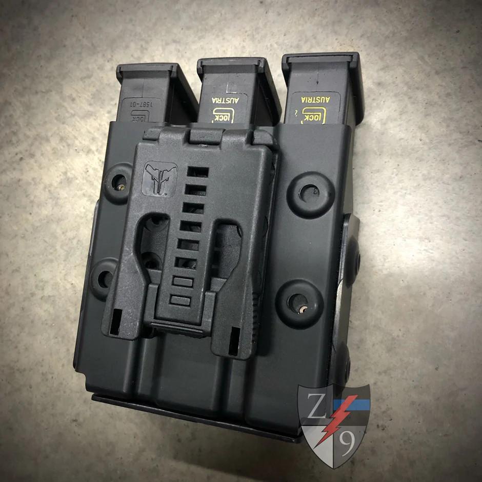 Zero 9 Glock 9/40 Triple Mag Case - 4007