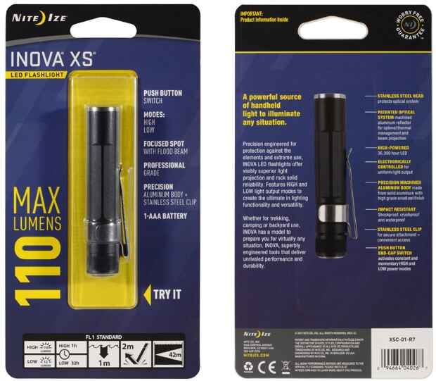 Inova XS LED Flashlight | LA Police Gear