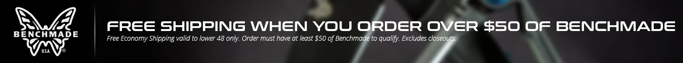 Benchmade Knives - Folding, Tactical & Hunting
