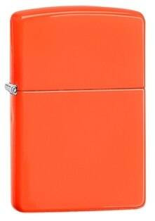 Zippo Windproof Neon Orange Lighter