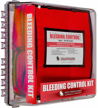 North American Rescue Public Access Bleeding Control Clear 8 Pack