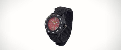 UZI Protector Tritium Watch - Red Dial