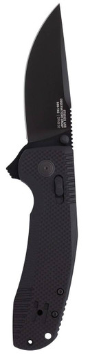 SOG SOG-TAC XR Blackout Professional Folding Knife