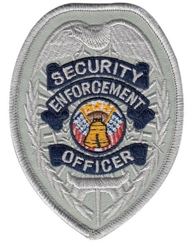 Hero's Pride Security Enforcement Officer Badge Embroidered Star Patch
