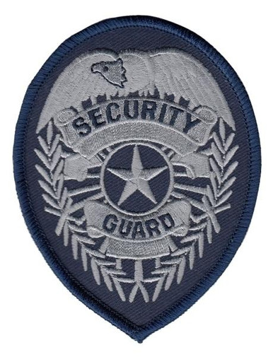 Hero's Pride Security Guard Embroidered Badge Patch 371