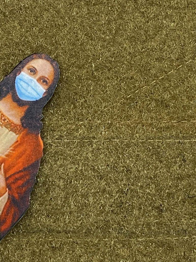 Tactical Outfitters Social Distance Jesus Morale Patch