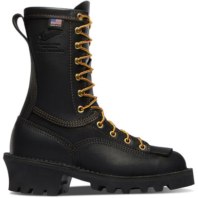 Danner Women's Flashpoint II 10" All Leather Black Work Boot 18102
