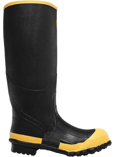 LaCrosse Footwear Premium 16" Black Steel Midsole/Steel Toe Work Boot ...