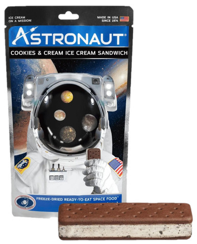 Backpacker's Pantry Astro Cookies n Cream Ice Cream Sandwich 130009