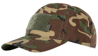 5.11 Tactical Woodland Camo Flag Bearer 6-Panel Cap 89515