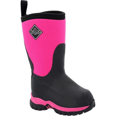 Muck Boots RG2400 Kids' Pink Waterproof Rugged II Boot