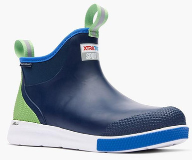 Xtratuf ADSM200 Men's 6" Blue Waterproof Ankle Deck Boot Sport