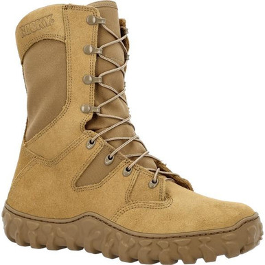 Rocky RKC127 Men's Coyote Brown S2V Predator Water-Resistant Military Boot
